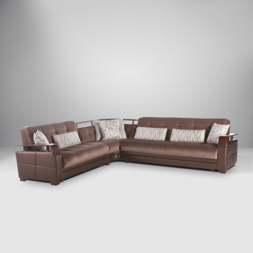 Natural Sectional – Modern Sleeper & Storage | Bellona USA